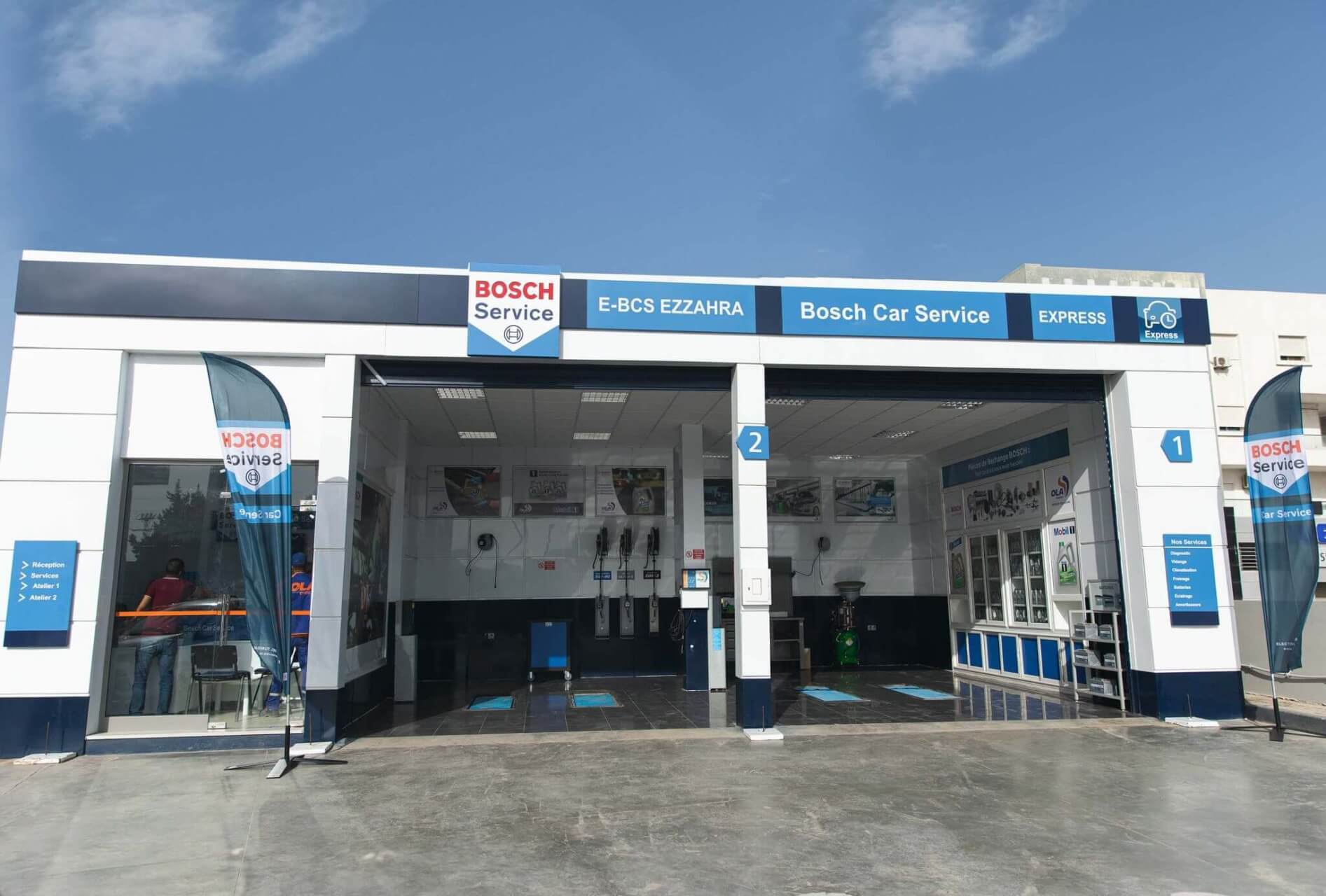 Inauguration of the first ''Express Bosch Car Service'' center at the ...